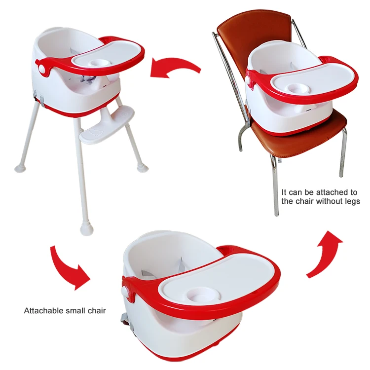 Attachable Baby Plastic Chair Baby Modern Restaurant High Chair Modern ...