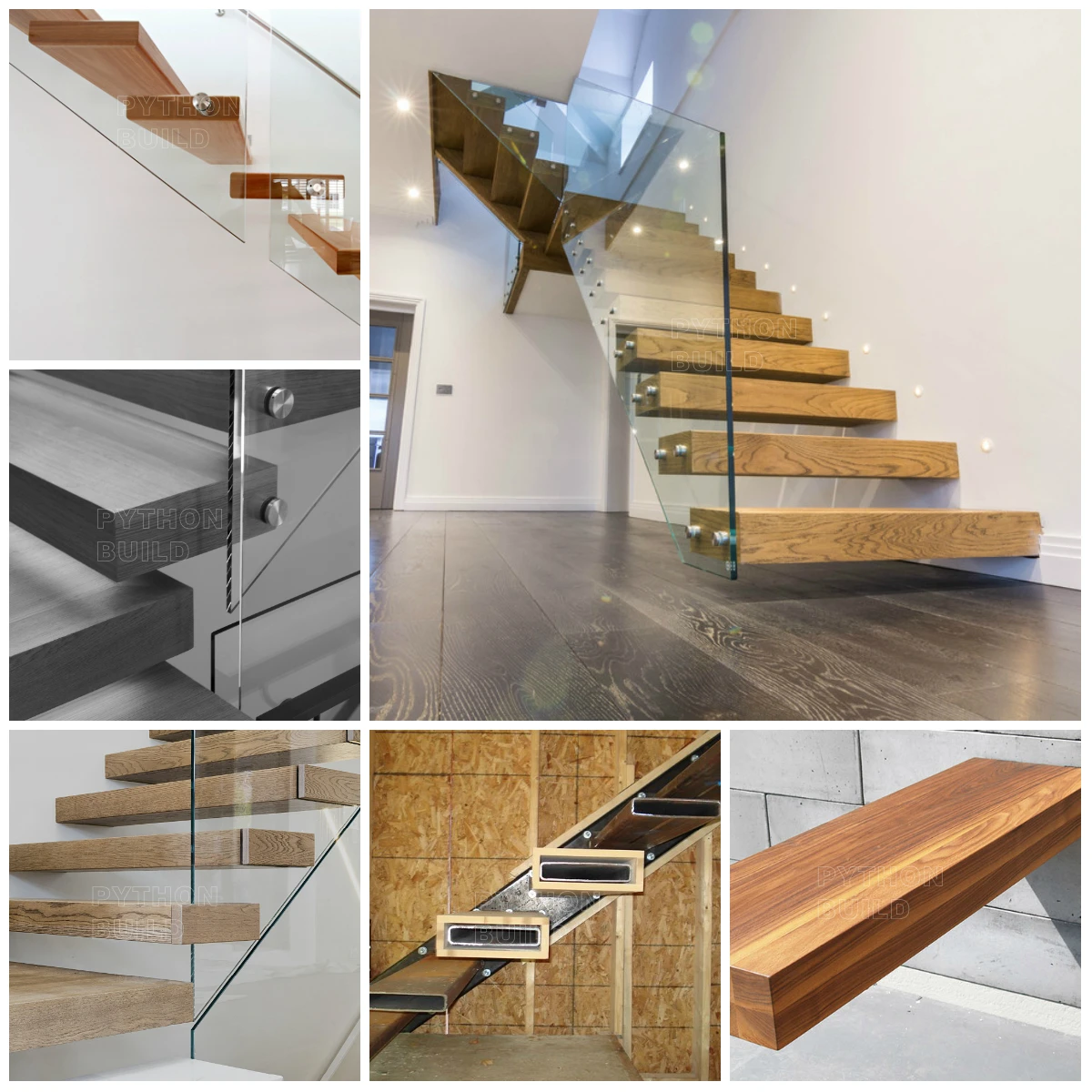 Wall Supported Cantilevered Stairs - Stylish & Durable