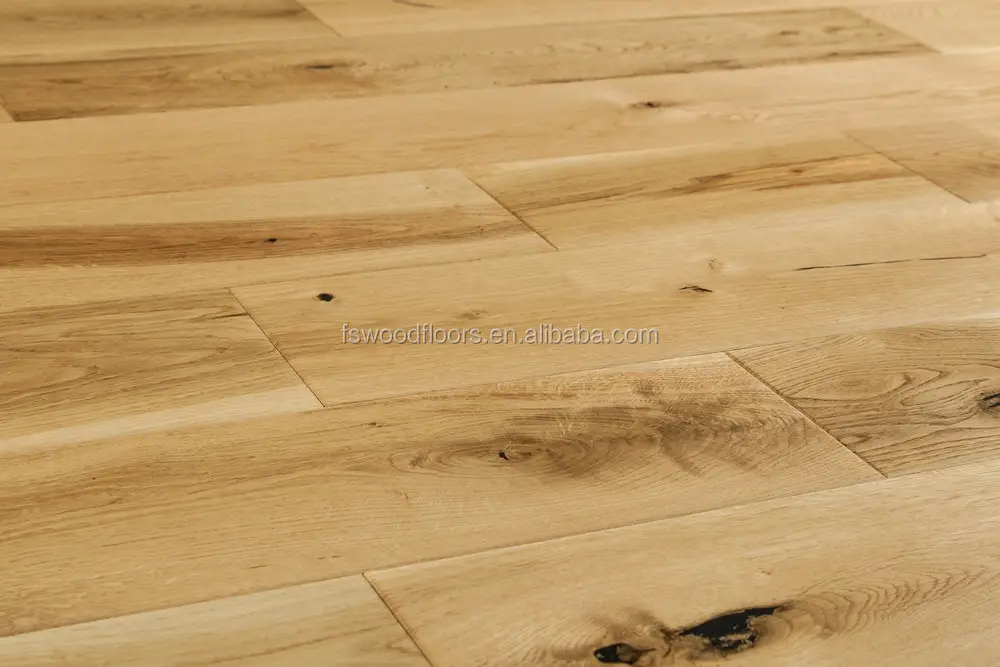 Natural Solid Oak Wood Floor From Foshan Factory - Buy Oak Hardwood ...