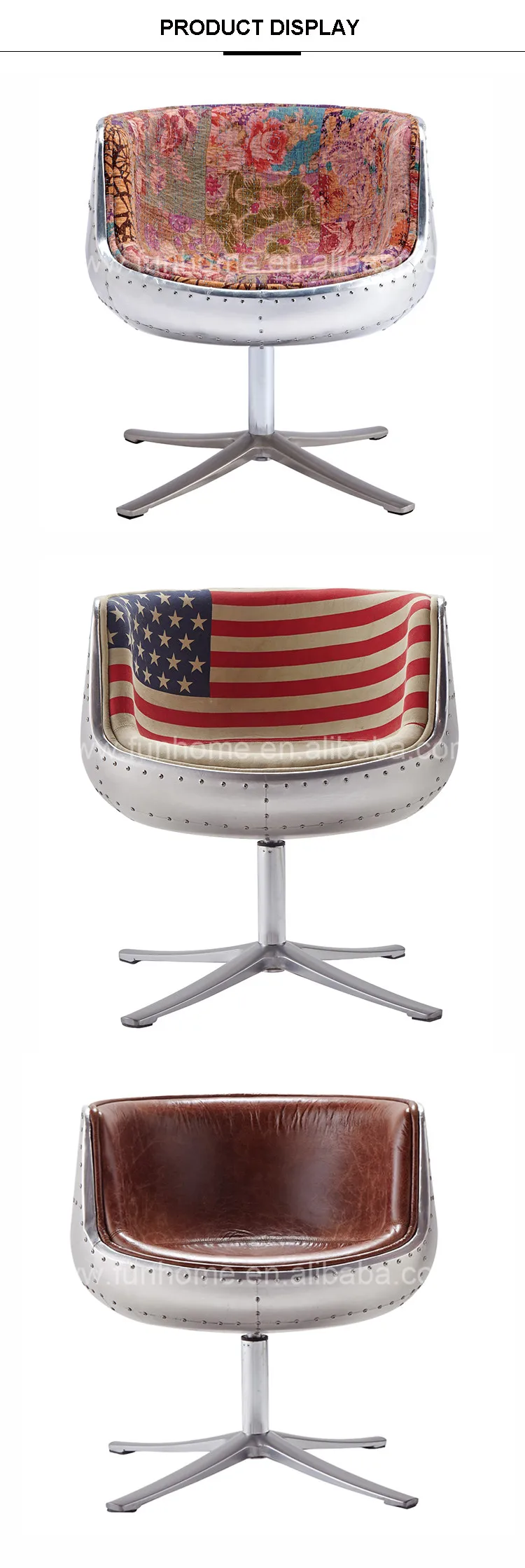 Aviator Aluminum Coffee Cup Chair Tea Cup Chair Cognac Chair - Buy ...