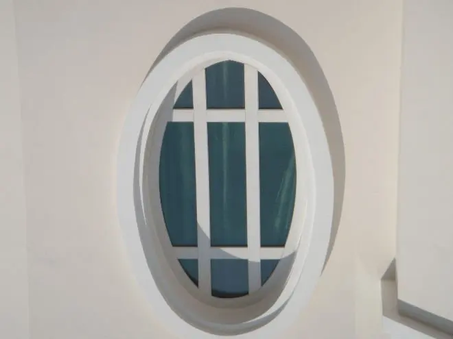 Modern Design Pvc Round Window,Pvc Polygon Window Innovative Design ...