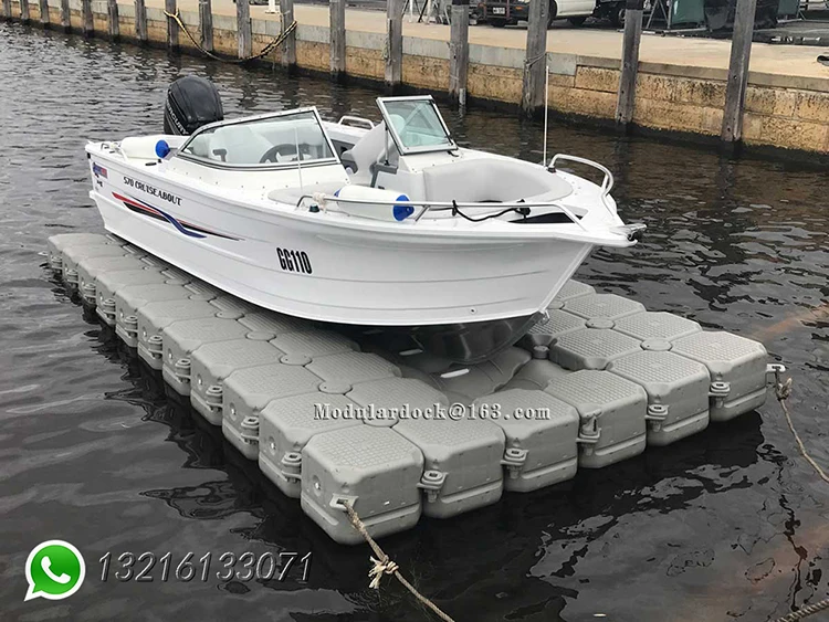 Floating Dry Dock - Modular Brick System for Boat Protection