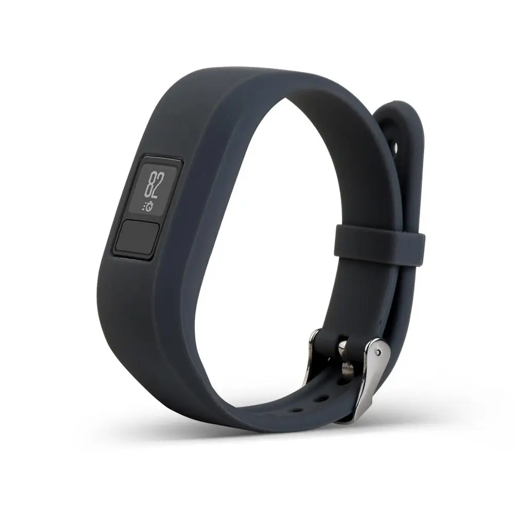 Soft Silicone Replacement Wrist Strap Rubber Wristband For Garmin ...