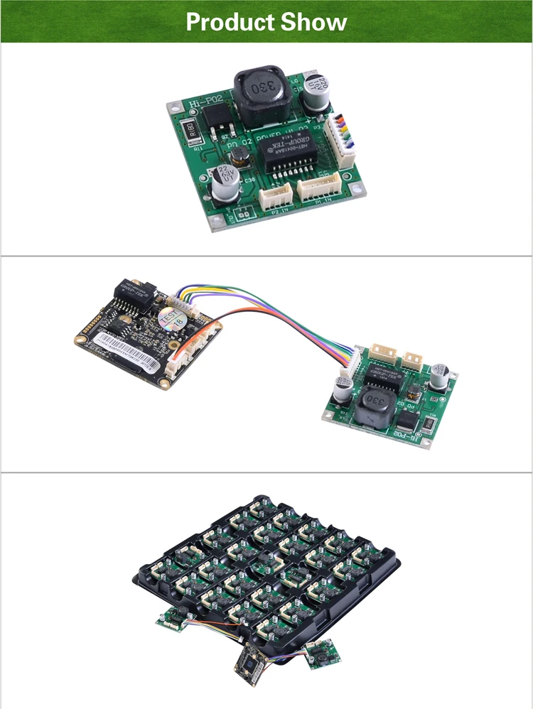 Dc12v 1a Poe Module Pcb Board For Security Cctv Network Ip Cameras ...