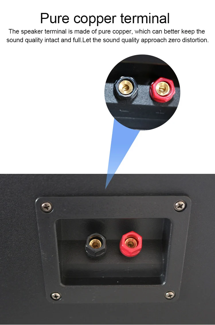 Professional Sound System - 8 Inch Bass Speaker for Meetings