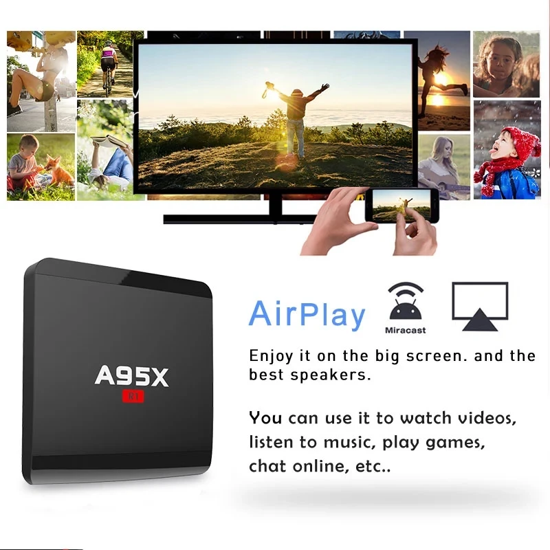 Factory Price Original Updated Android Box A95x Amologic S905w 16gb Rom ...