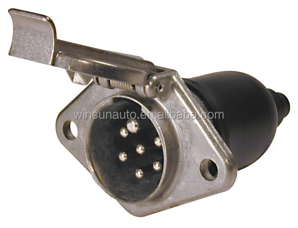 7 Pins 24V Trailer Socket "N" Type - Reliable Performance