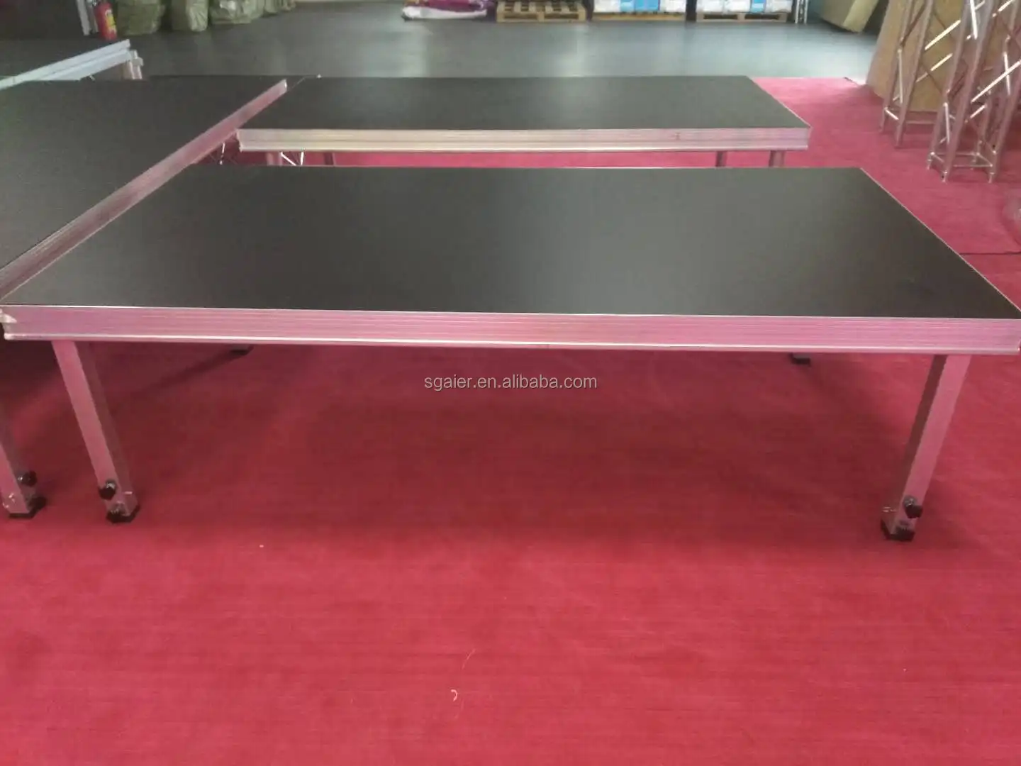 Durable Aluminum Portable Stage Podium for Speakers - OEM | Wholesale