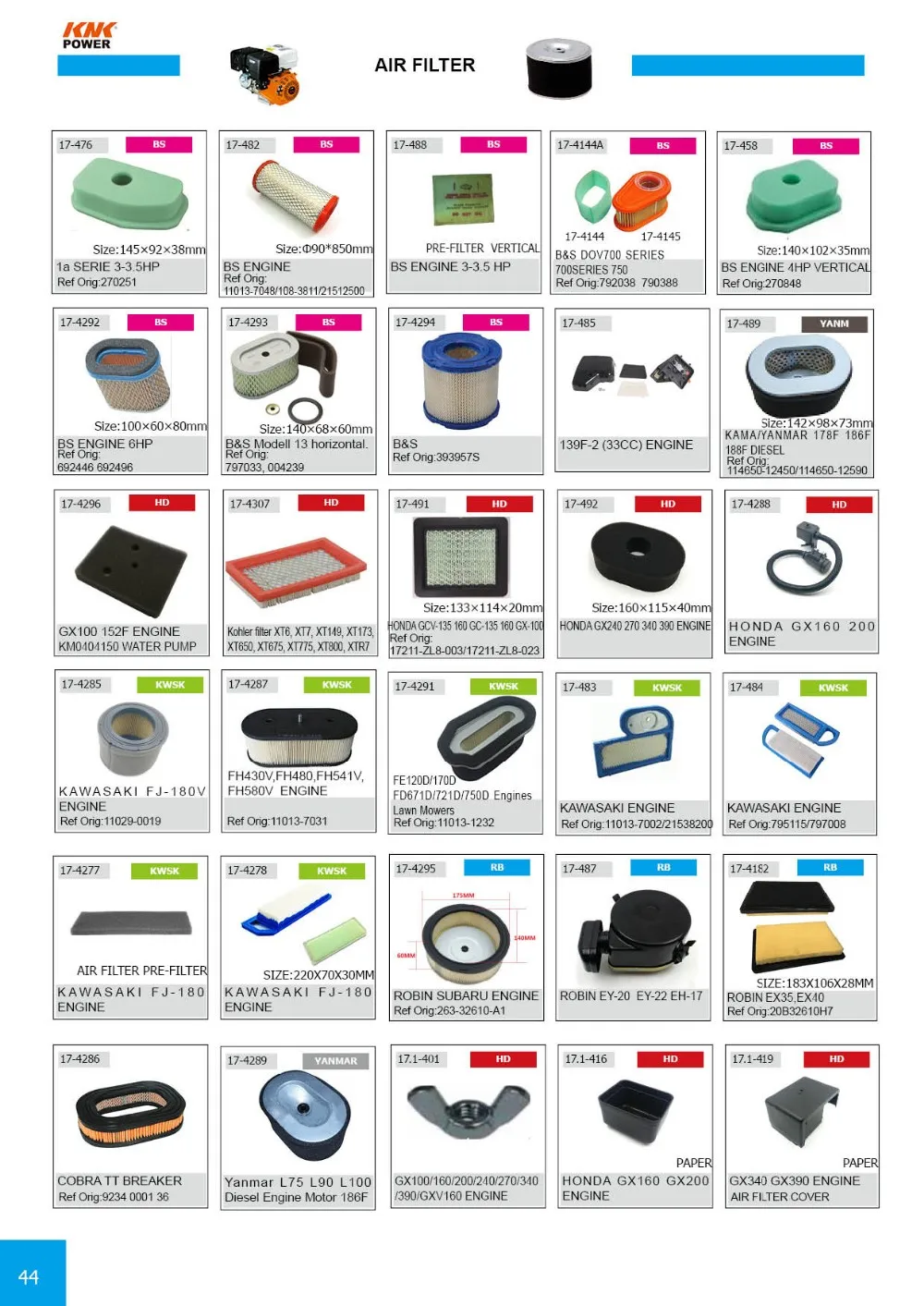 Fuel Filter Fit For186f 178f 170f 178fe 186fe 186fa L40 L48 L60 L70 ...