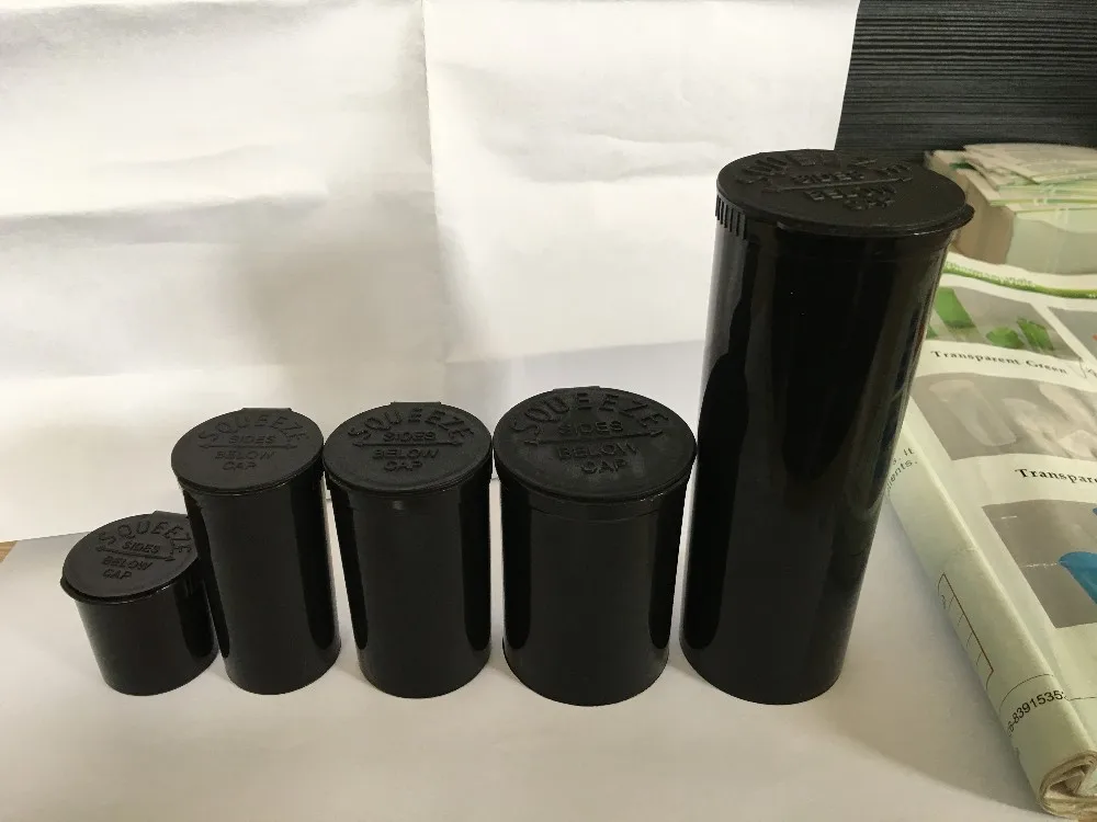 Pop Top Vials Hinged Medical Plastic Snap Cap Pill Bottles /small ...