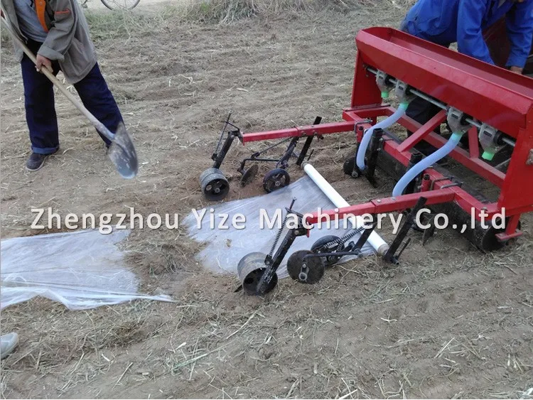 Plastic Mulch Laying Machine / Plastic Mulch Layer Machine / Plastic ...