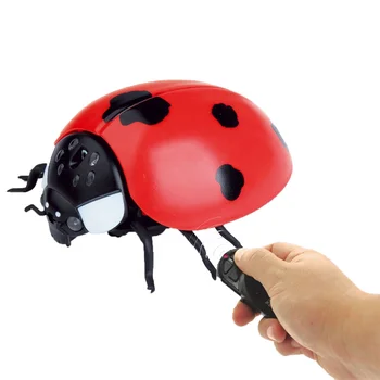 Emulational Infared Remote Control Insect Ladybird Kid Toys Wings ...
