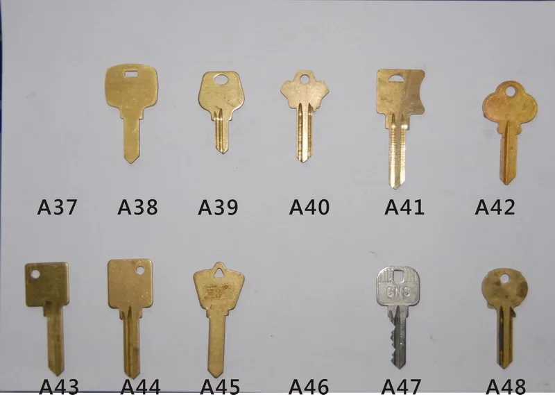 Hyland Oem Door Lock Universal Blank Key,Brass Material Normal Key Or ...