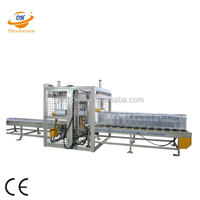 Wooden And Panel Orbital Wrap Machine And Horizontal Stretch Wrapping ...