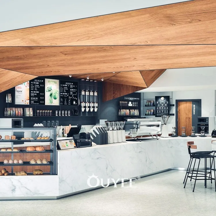 Customized Coffee Shop Interior Design - OUYEE Solutions