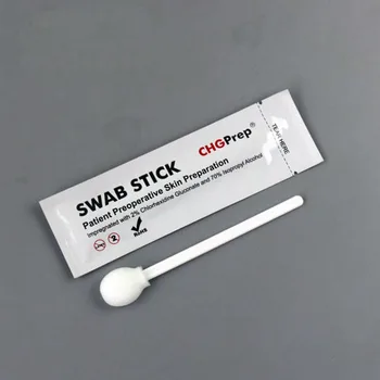 Medical Chlorhexidine Prep Swab Sticks(2%chlorhexidine Surgical ...