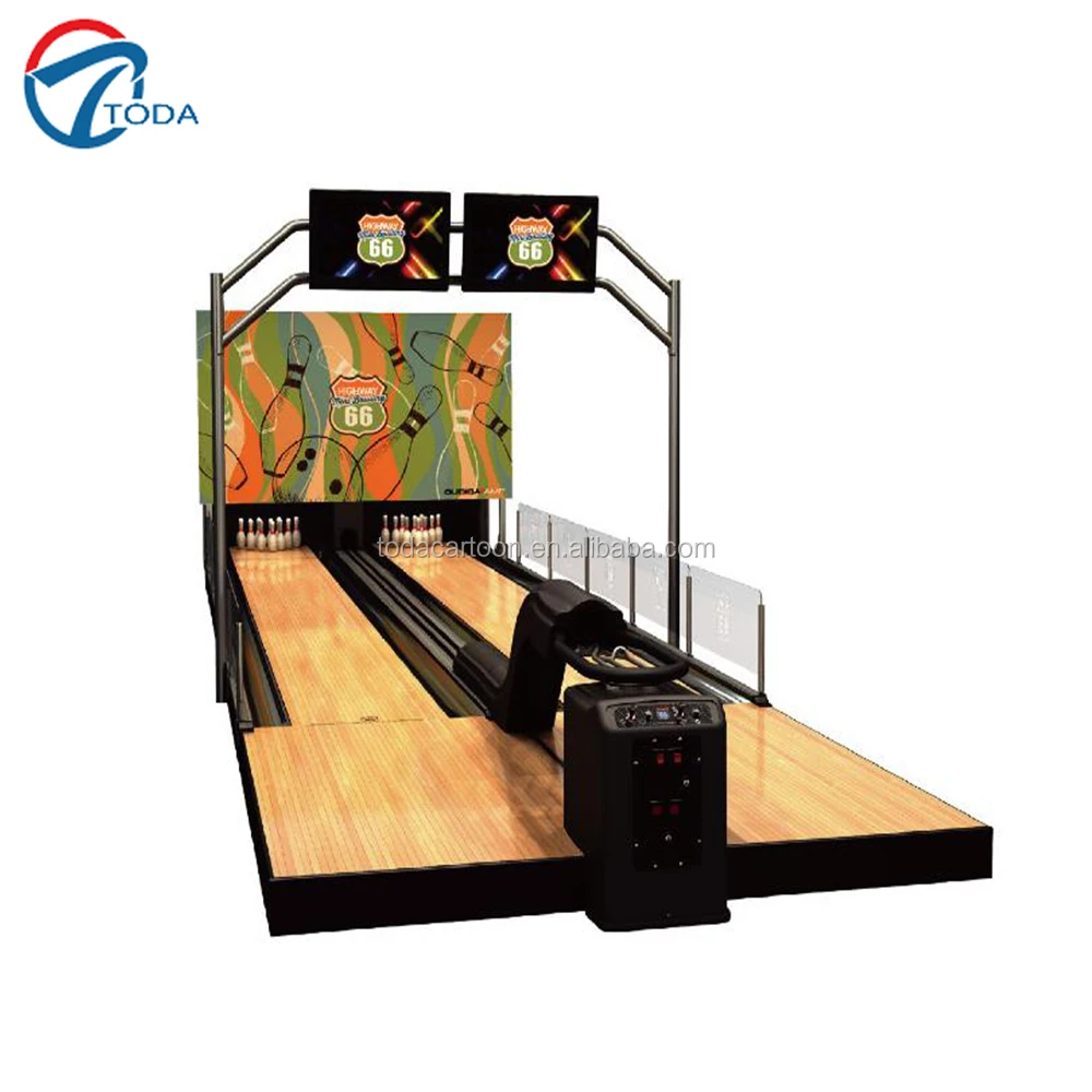 Coin Operated Lane Master Bowling Equipment Indoor Sport Game Machine ...