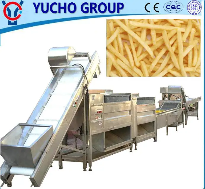 Automatic French Fries Making Machines/production Line - Buy Frozen ...