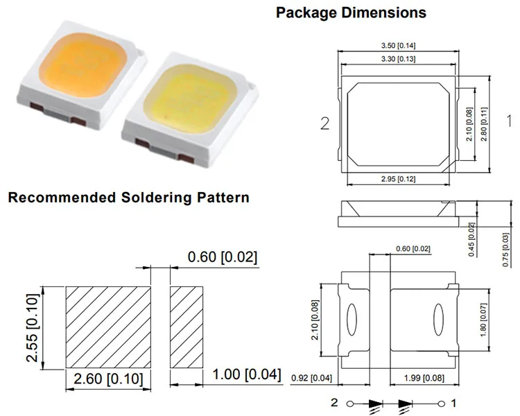 Epistar Sanan High Lumens 2835 Smd Led Datasheet Specifications Chip Epistar Sanan High Lumens 2835 Smd Led Datasheet Specifications Chip