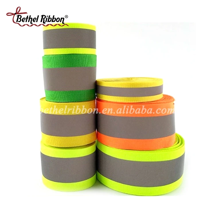Wholesale Reflective Fluorescent Warning Ribbon - Buy Reflective Ribbon ...