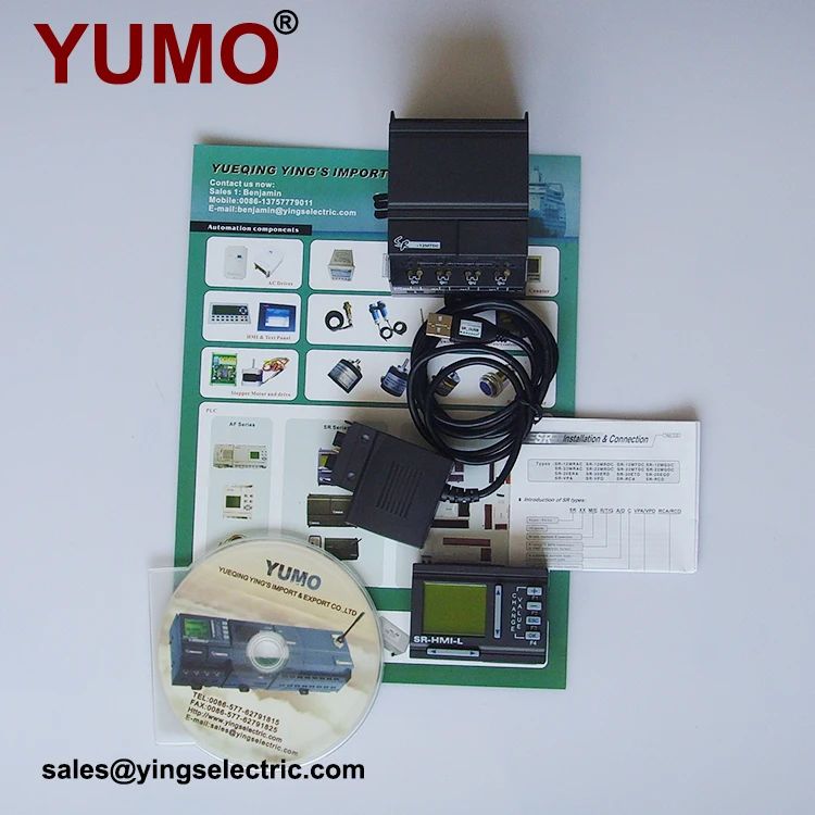 Sr-12mtdc Plc Controller For Air Compressor Micro Plc Programmable ...