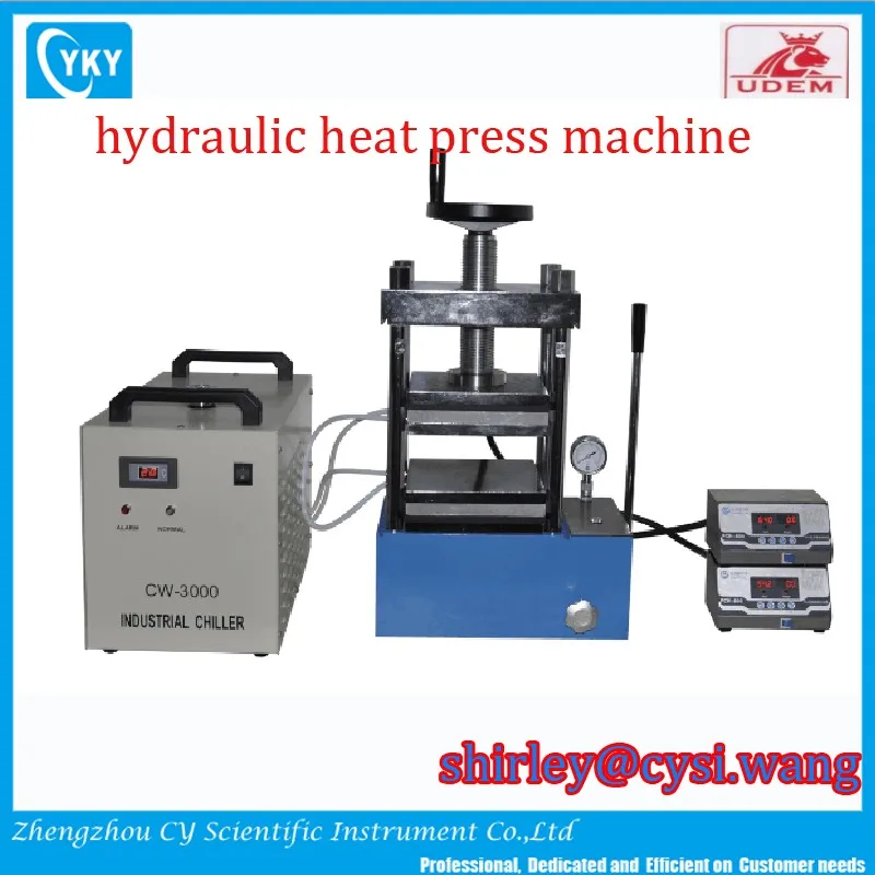High Temperature Lab Lamination Hot Press For Polymer And Metal Powder ...