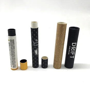 Empty Cigarette Cardboard Tubes Shipping Tubes For Single Cigar - Buy ...