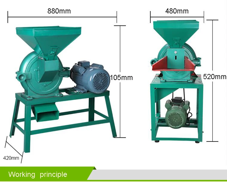 Molino Para Maiz - Efficient Small Maize Milling Machine