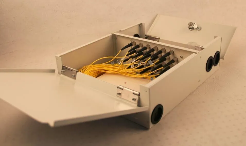 Fiber Distribution Frame Odf Ddf Mdf 24 Cores Wall Mount Optical ...