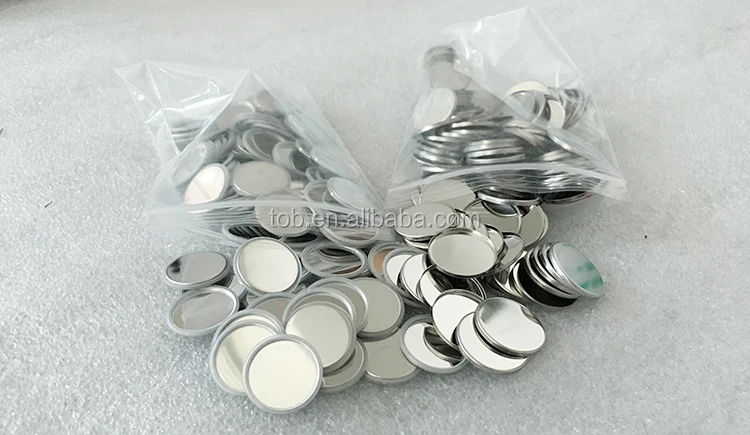 Stainless Steel Coin Cell Parts Cr2032 Coin Cell Cases Include Spring ...