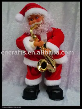 Saxophone Dancing Musical Santa Claus - Buy Santa Claus,Christmas Santa ...