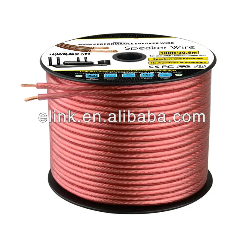 Hi End Speaker Cable With Ul Cl2,Cl3,Ft4,Ft6 China Speaker Cable For ...