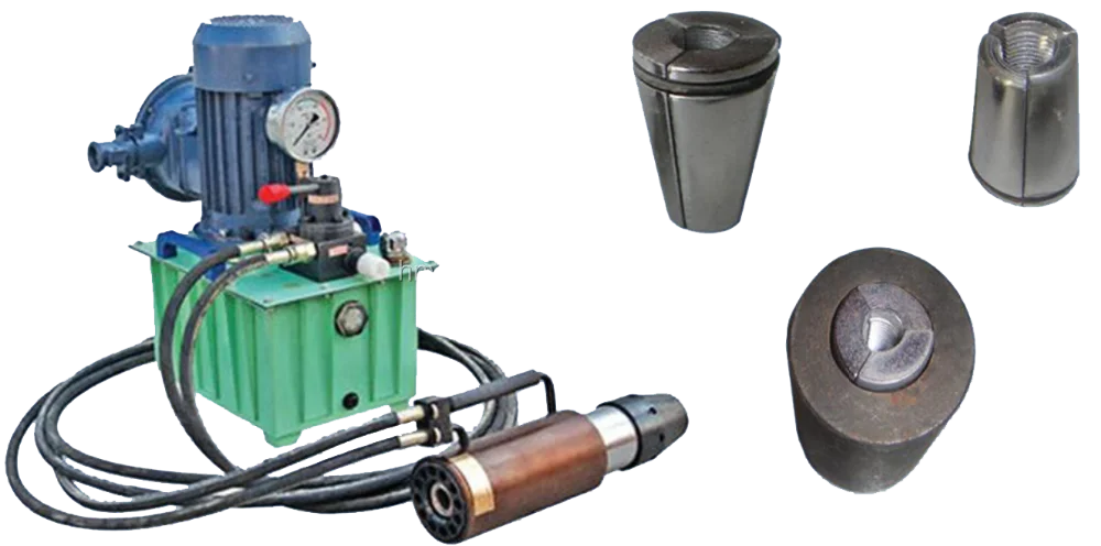Hydraulic Prestressed Steel Wire Tension Machine with 55 MPa Pressure ...