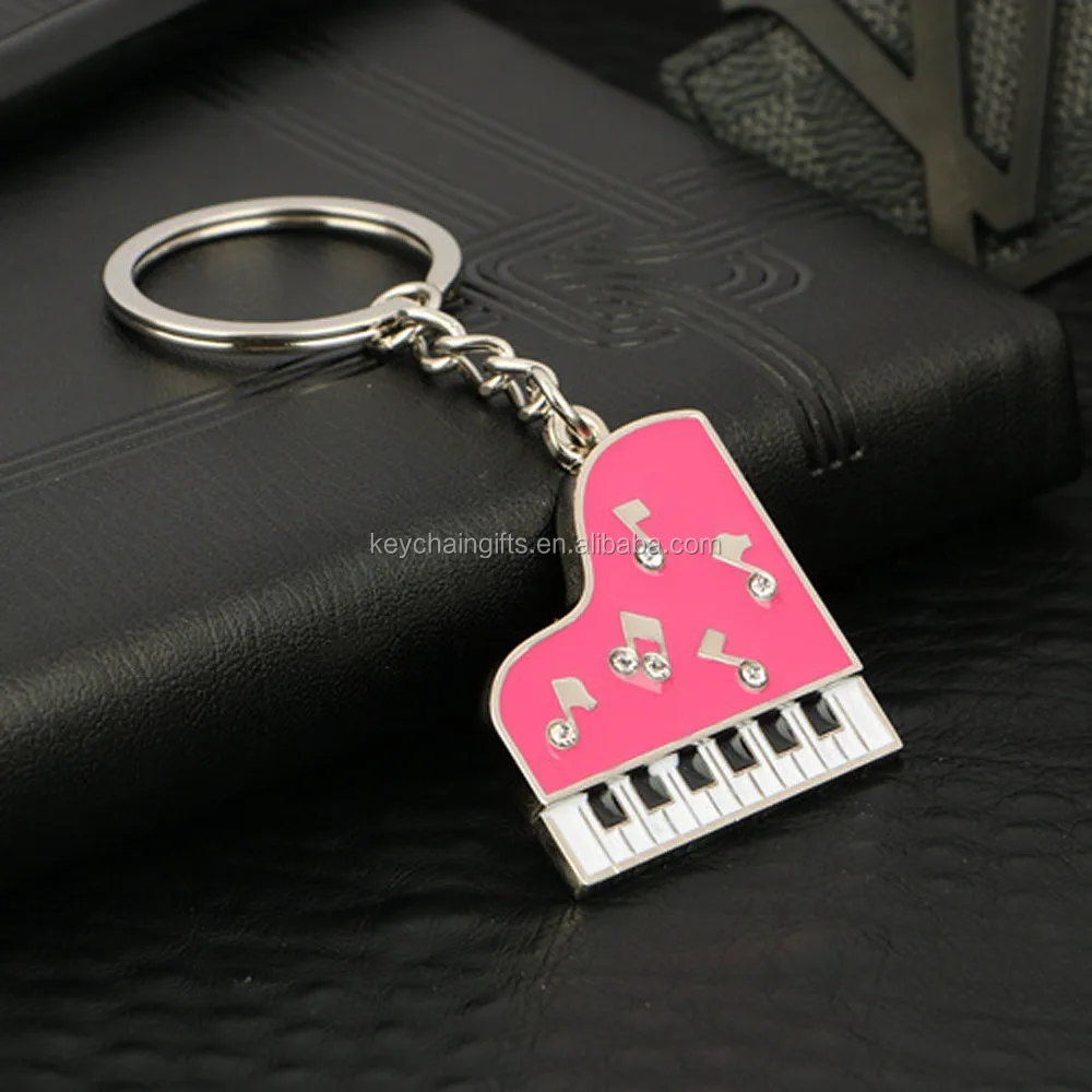 Wholesale Keychain Piano - Customizable Music Keyring