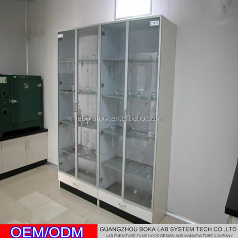 Lab Glassware Cabinet / Lab Utensil Storage Cabinet / Vessel Cupboard ...