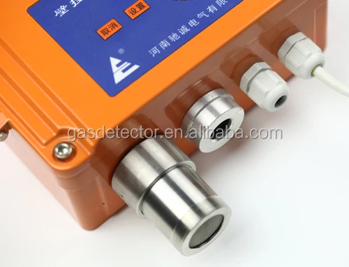 4-20ma/rs485 Signal Wall-mounted Fixed Oxygen Sensor O2 Gas Detector ...