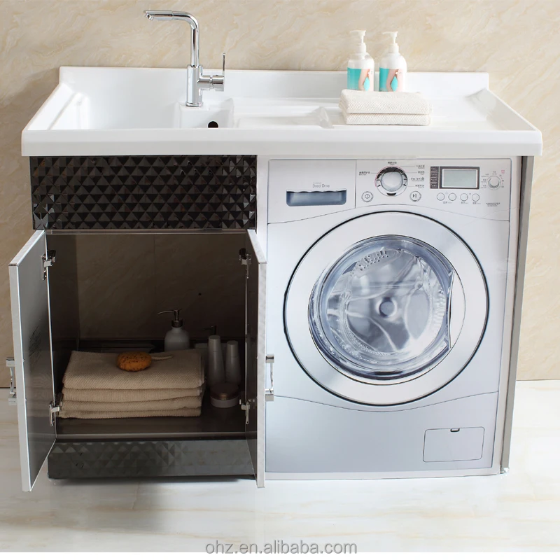 New Arrival Stainless Steel Bathroom Vanity Cabinet With Washing ...