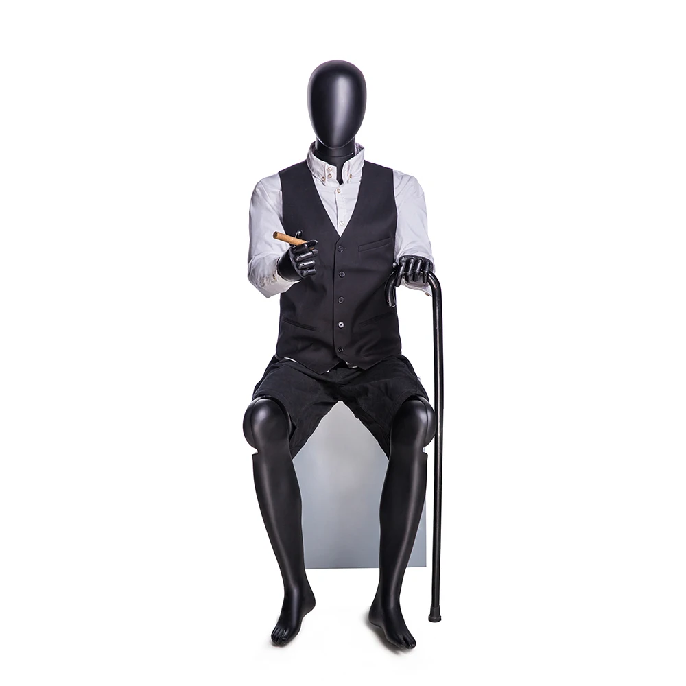 Full Body Male Robot Flexible Adjustable Movable Mannequins For Window ...