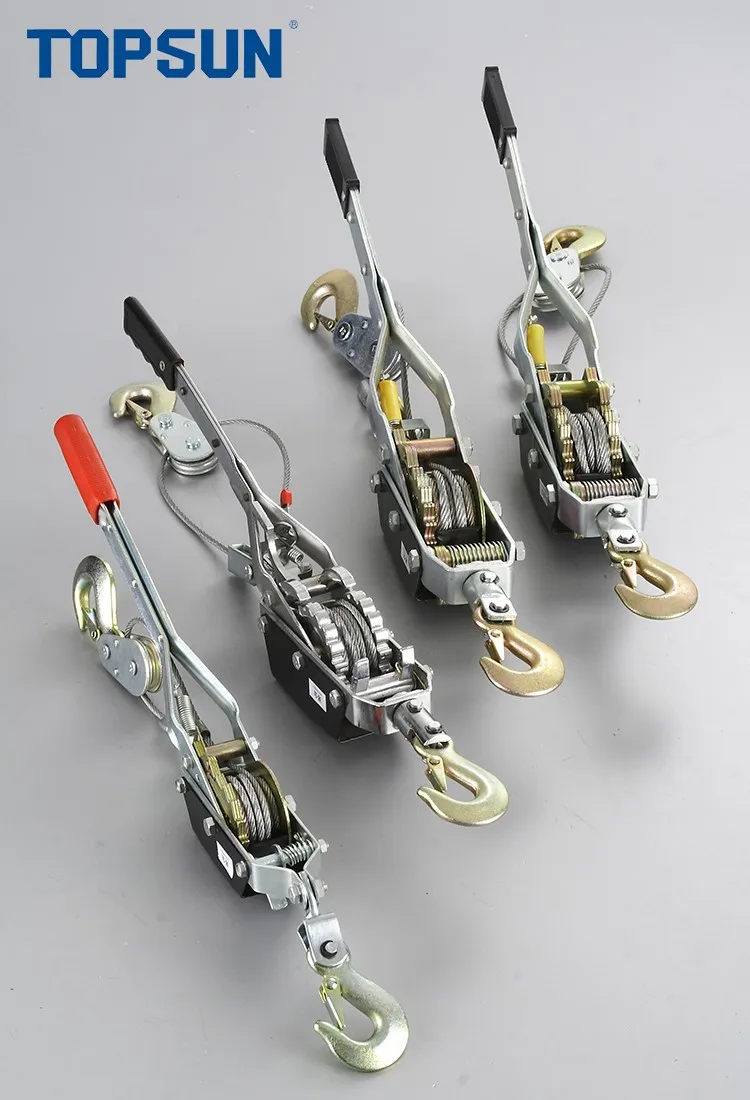 4ton Portable Hand Cable Ratchet Puller Wire Rope Puller with Double ...