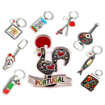 Portugal Personalized Souvenir Gifts Charms Printed Keyring Bottle ...