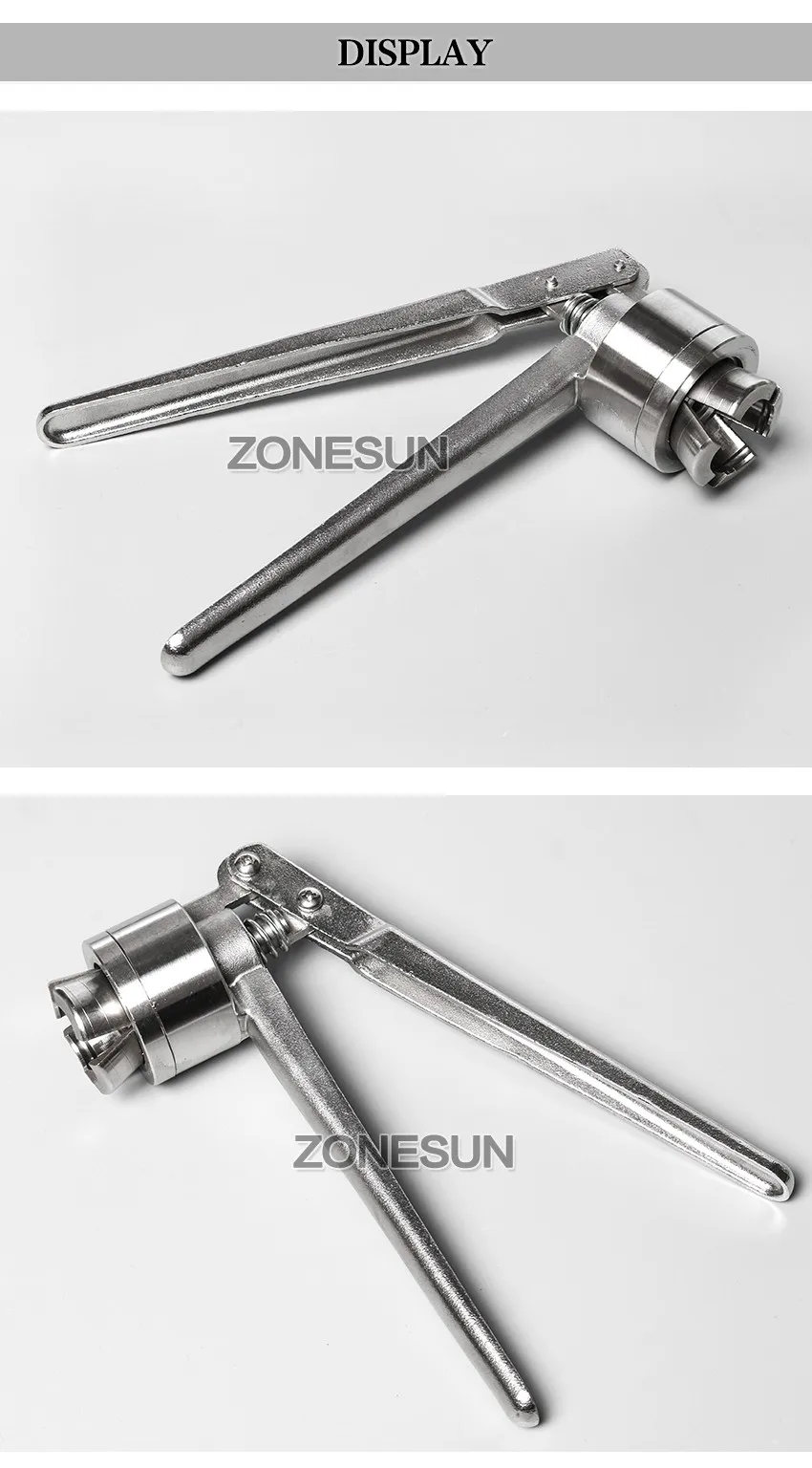 Zonesun Vial Crimper 20mm Manual Vial Hand Crimper For Use With 20mm ...