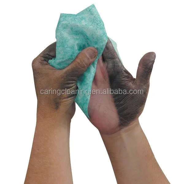Textured Wipes for Surfaces and Hands - Degreaser Hand Wipes