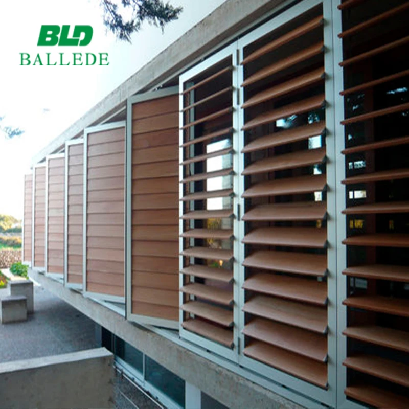 High Quality Australia Standard Aluminum Slat Concrete Louvers for Facade