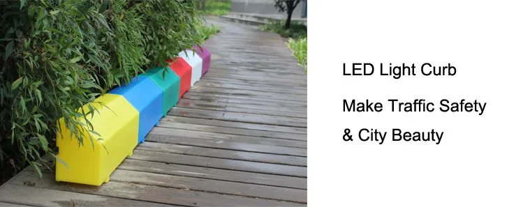New Design Plastic Led Curbstone Light For Roadside - Buy Curb Stones ...