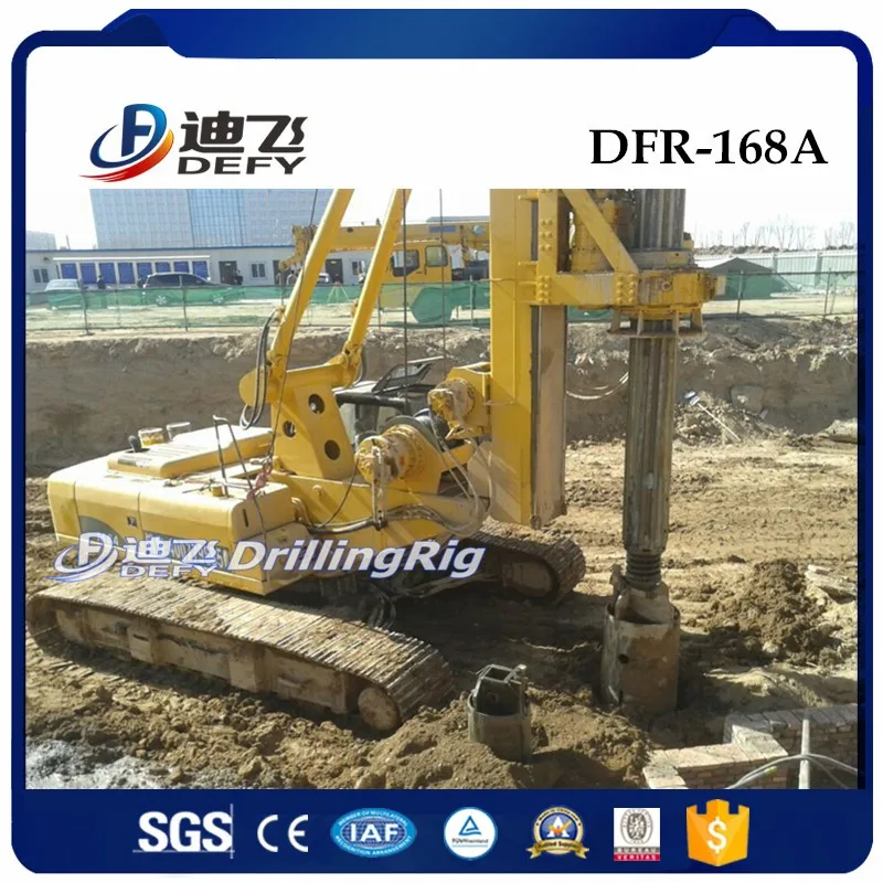 56m Dfr-168a Foundation Piling Driver Machine - Buy Rotary Pile ...