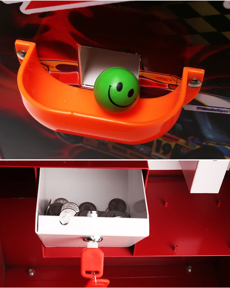 Newly Coin Operated Capsule Candy Twister Bouncing Ball Toy Vending ...