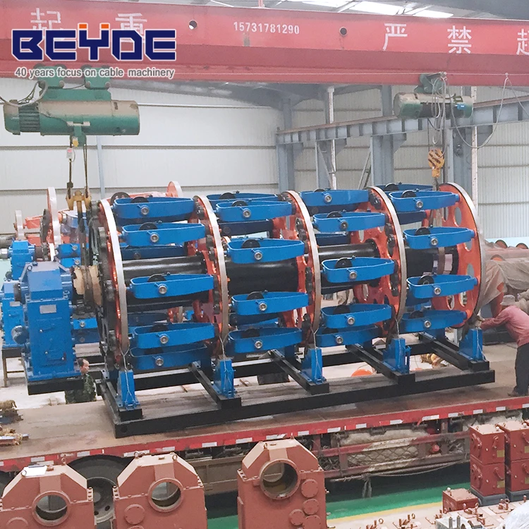 1+6+12+18+24 Steel Wire Armouring Machine Single Wire Dia.1-4mm Cable ...