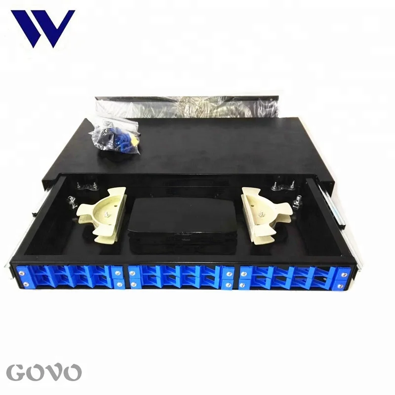 Fiber Box 24 Cores Sliding Fiber Optical Terminal Box Fiber ...