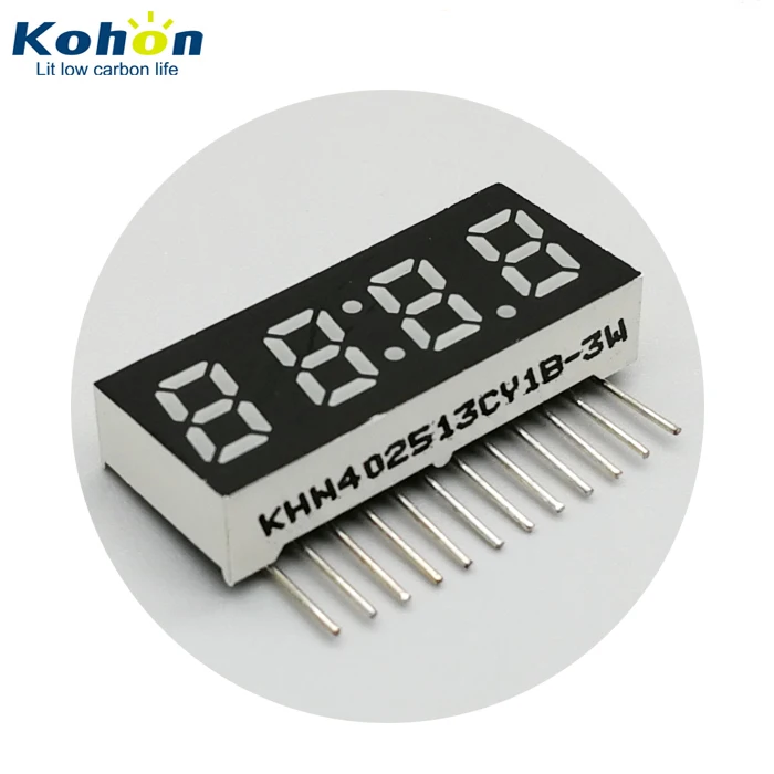 0.25 Inch 3 1/2 Digit Red Small 7 Segment LED Display for Panel Meters
