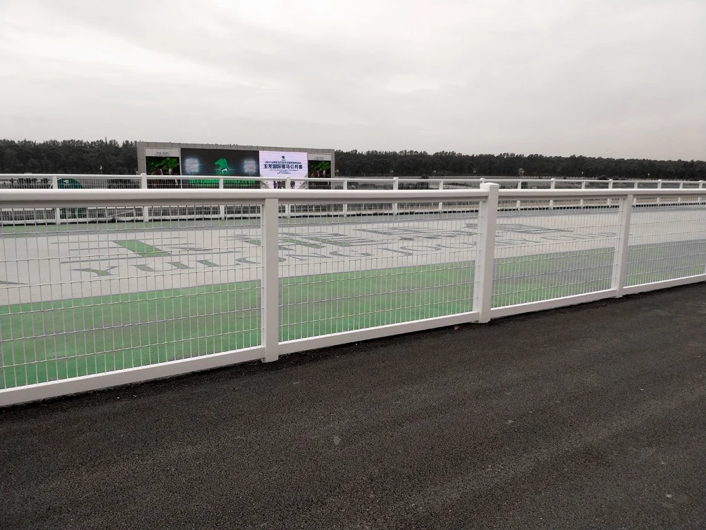Horse Racetrack Crowd Barrier Meshing Fence - Buy Wire Mesh Fence,Horse ...